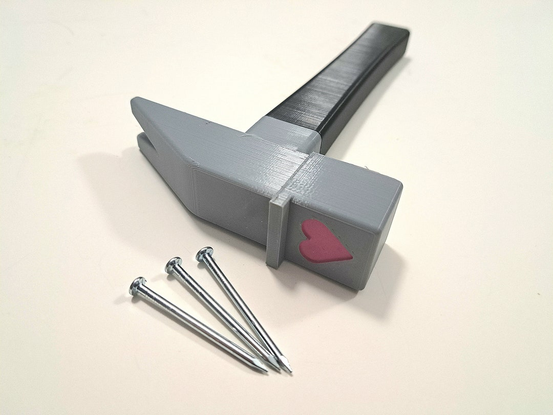 Nobara's Hammer Includes 3 Nails Durable Cosplay Prop Jujutsu Kaisen - Etsy