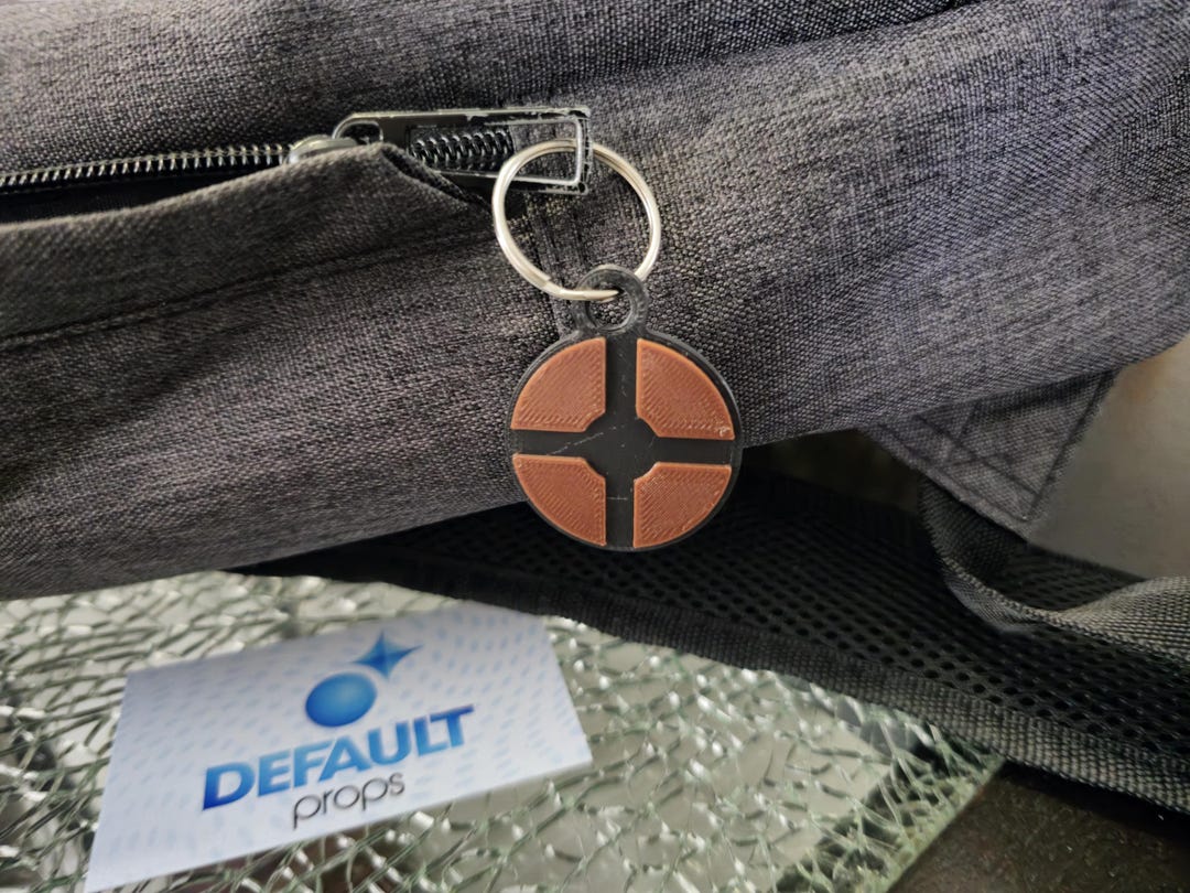 Team Fortress 2 Logo Keychain | Multi-colored 3d-printing - Etsy