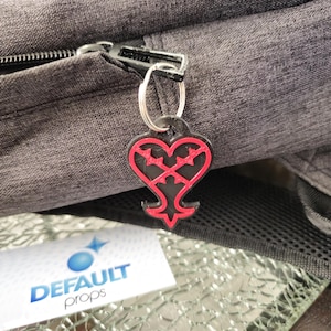 Kingdom Hearts Heartless Keychain - Etsy