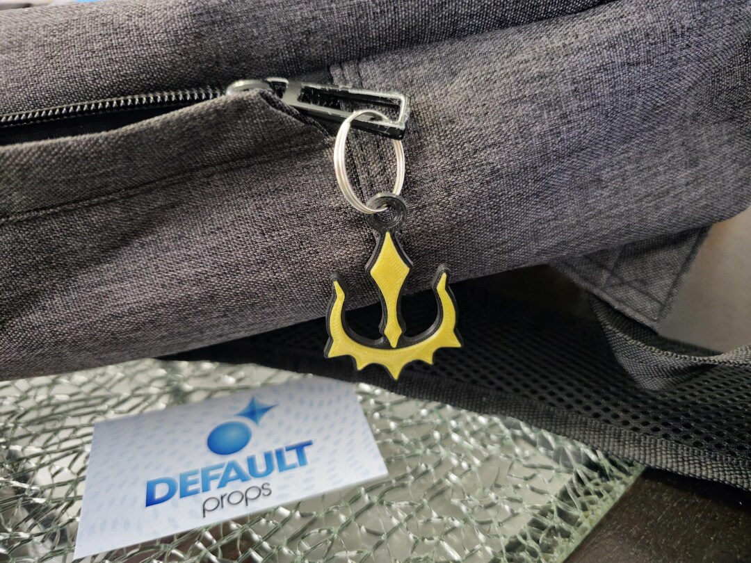 Dragon Quest | Mark of the Luminary Keychain | Multi-colored 3d ...