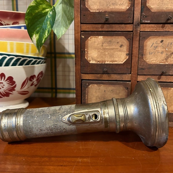Antique Flashlight - Etsy