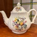 Floral Vintage Teapot by Royal Caldone Ceracraft LTD. Made in England ...