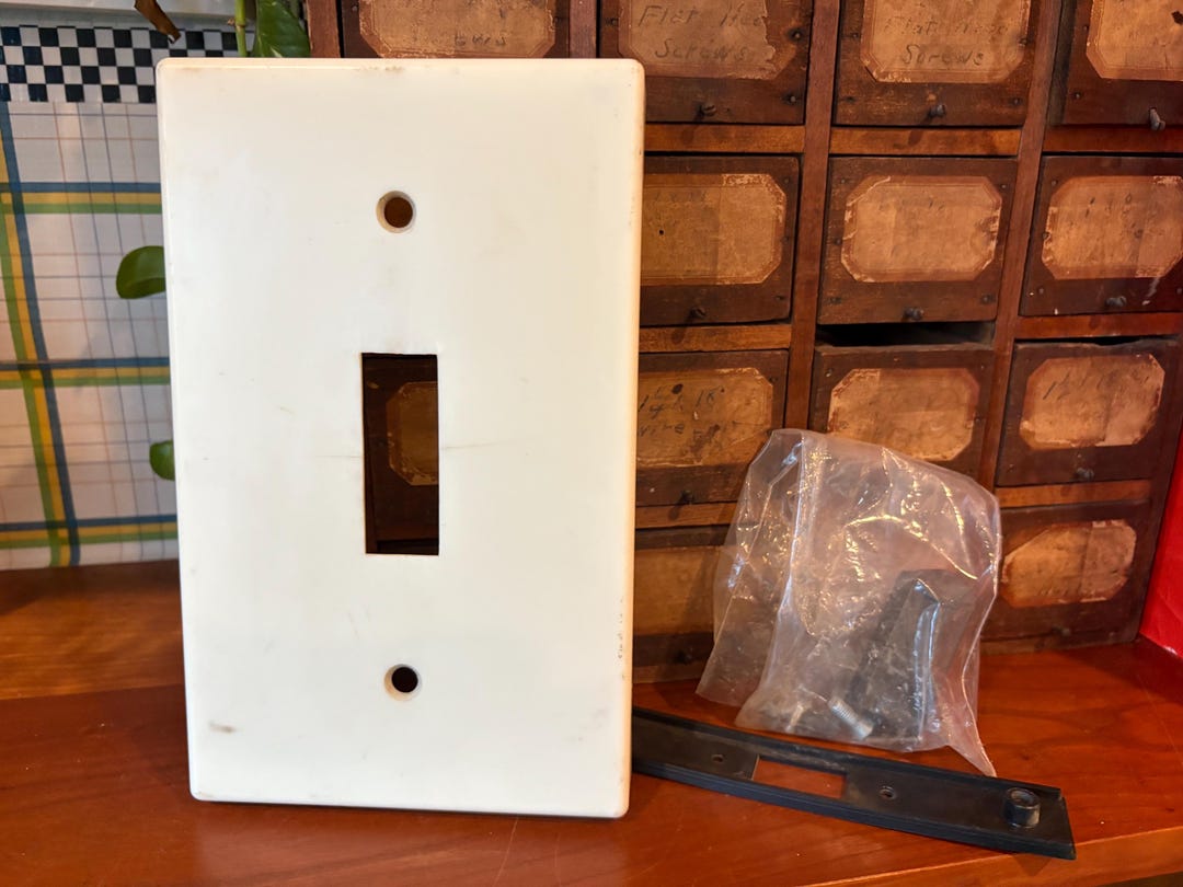 Novelty Oversized Light Switch Mid Century Flea Market Find! - Etsy