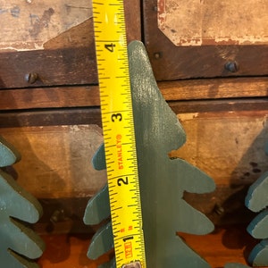 Primitive Pine Tree Cutouts - Set of [15] Christmas Folk Cabin Decor ...