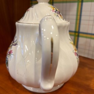 Floral Vintage Teapot by Royal Caldone Ceracraft LTD. Made in England ...