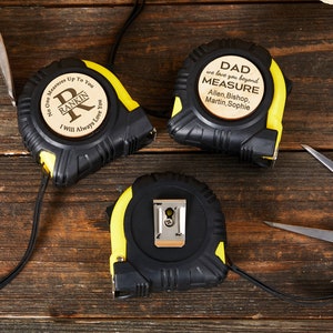 Tape Measure Personalized Wedding Gift for Him,engraved Measure ...