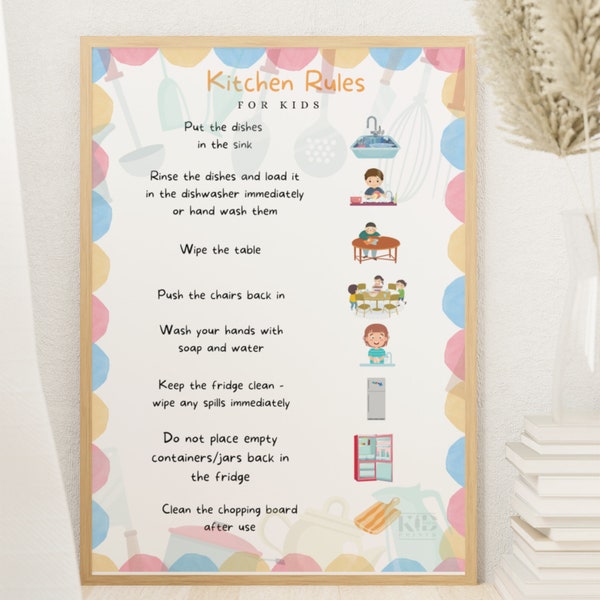Kitchen Rules - Etsy