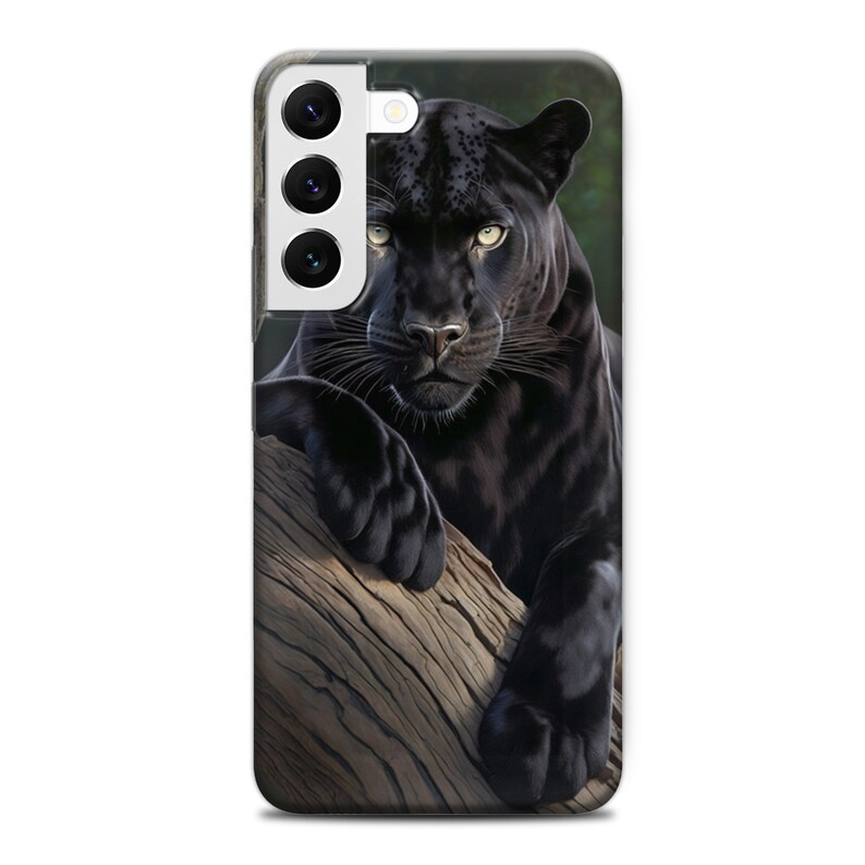 Black Panther Case Tree Nature Realistic Animal Cover iPhone - Etsy