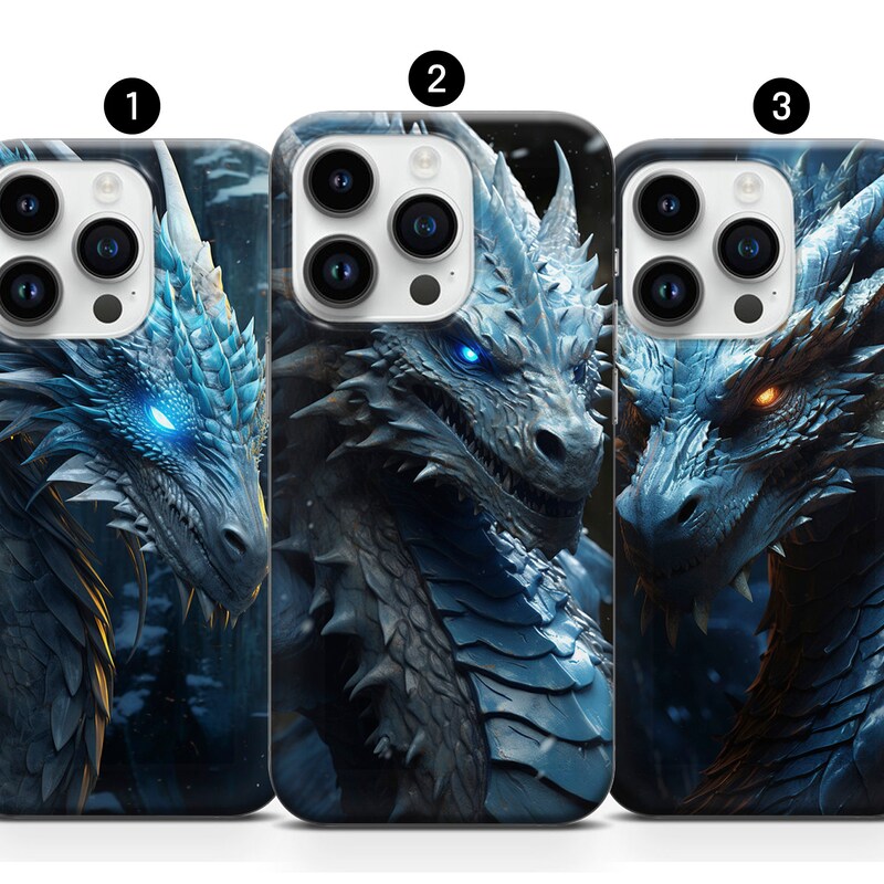 Ice Dragon Phone Case - Etsy