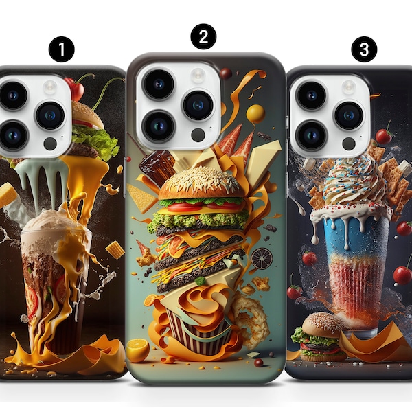 Burger iPhone Case - Etsy