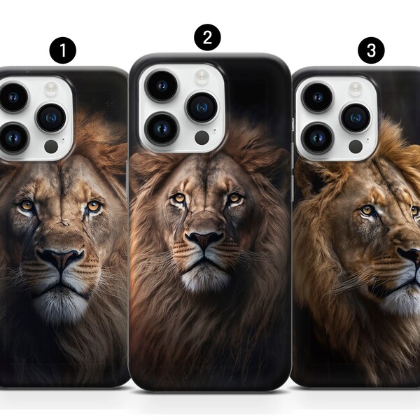 Lion Phone Case - Etsy