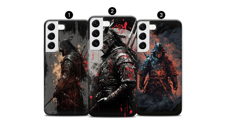 Samurai Case, Knight Sword Gaming Art Japanese Cover iPhone 15 14 Pro ...