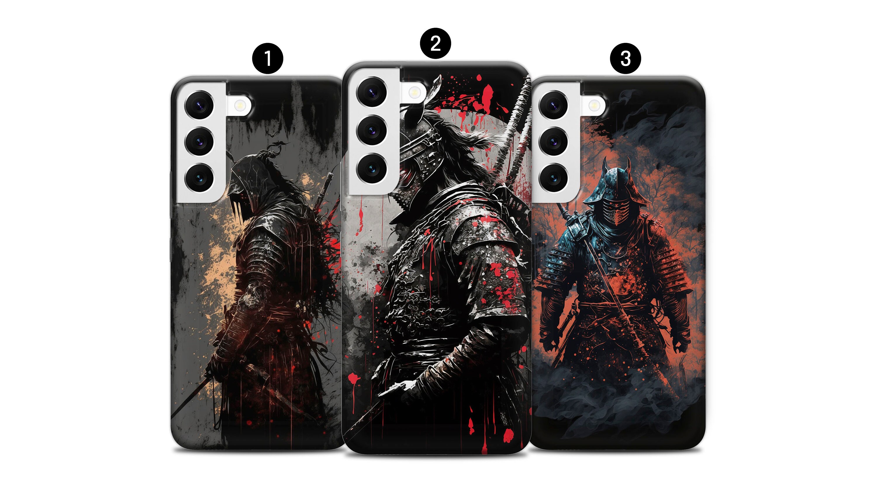 Samurai Case, Knight Sword Gaming Art Japanese Cover iPhone 15 14 Pro ...