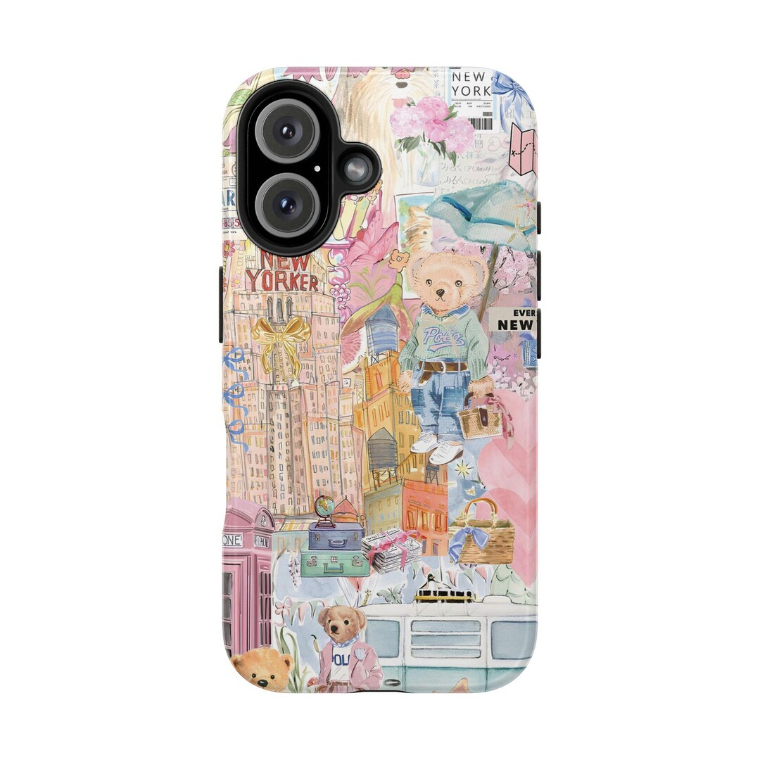 Vintage Coquette Tough iPhone 16 Case, Loveshackfancy Inspired iPhone ...
