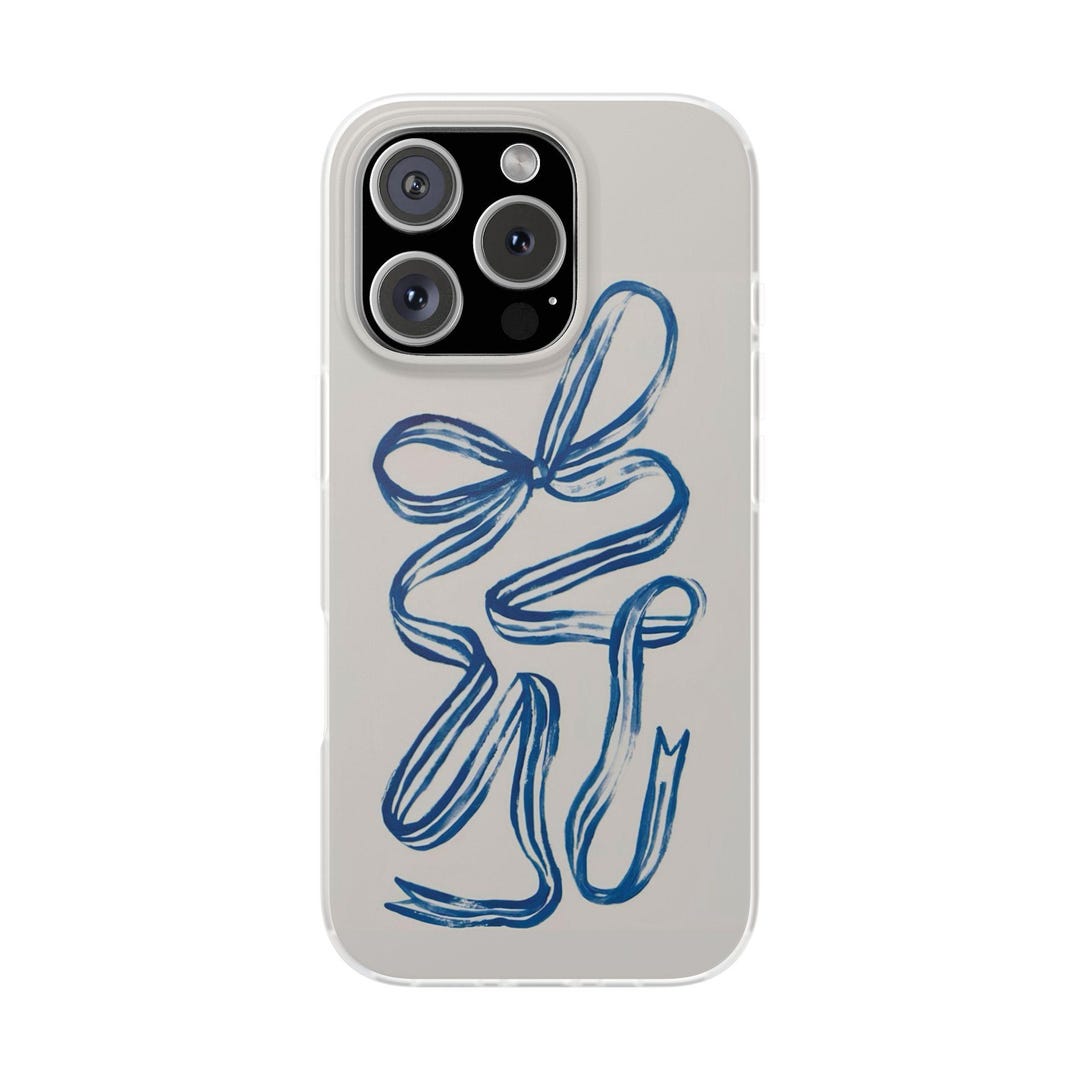 Bowerbird Ribbon Flexi iPhone 16 Case 15 Pro 14 13 Pro Max 12 11 Pro 15 ...