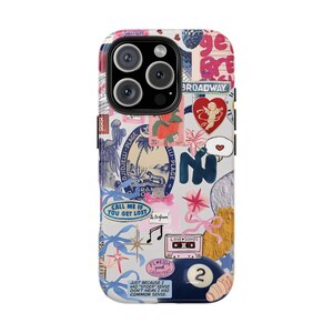 Coquette 2 Ball Collage iPhone 16 Pro Plus Case, Preppy and Cute ...