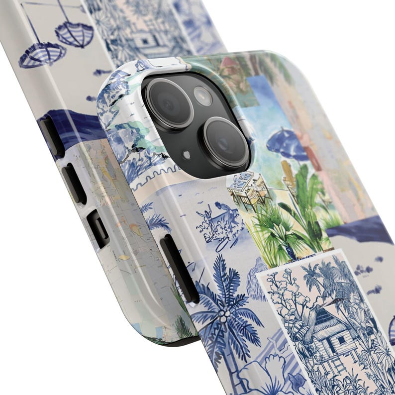 Coastal Italy Vacation Collage Phone Case,coquette Italian iPhone 15 14 ...