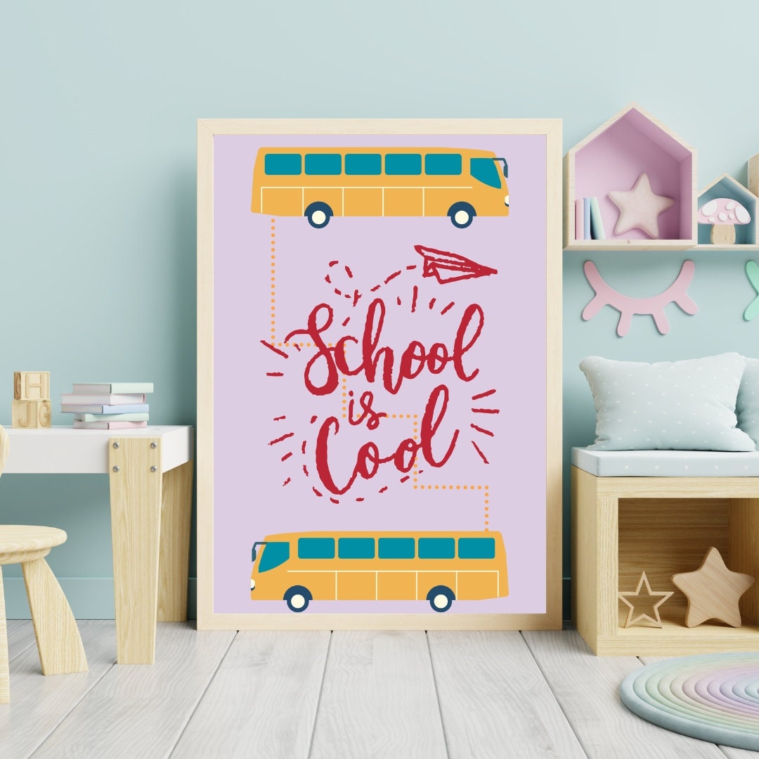 Educational Poster Home School Printables Back to School Sing First Day ...
