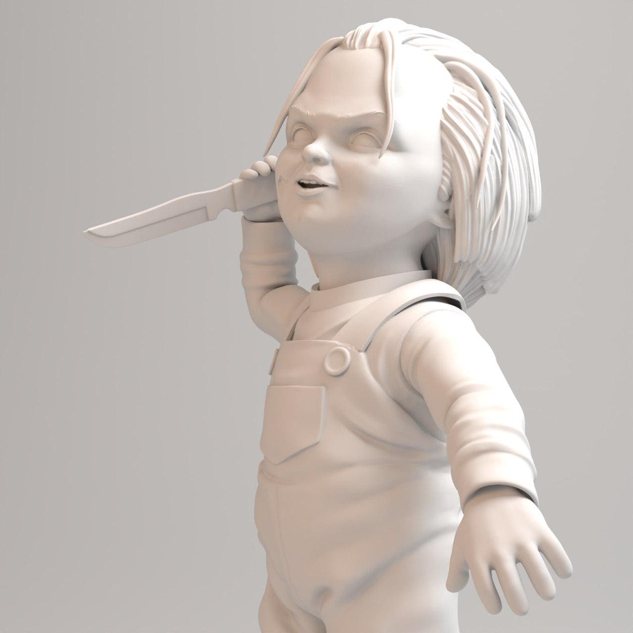 Chucky High Quality STL File, 3D Digital Printing STL File for 3D ...