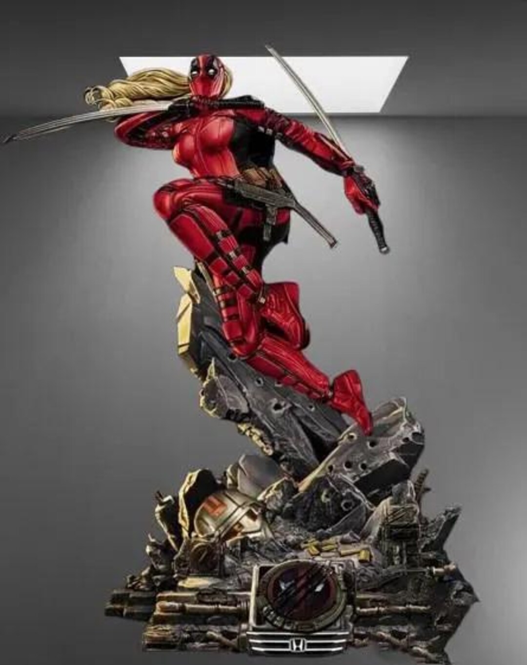 Lady Deadpool Quality STL File, 3D Digital Printing STL File for 3D ...