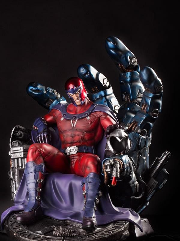Magneto X-men - STL Model for Resin Printer Figure 3D Printing - High ...