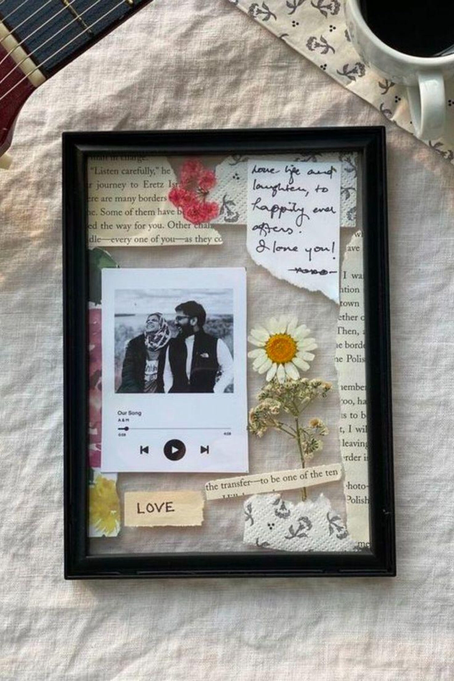 Personalized Spotify Music Poster| Custom Gift for Your Loved One ...