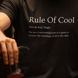 Dungeons and Dragons "rule of Cool" Definition Shirt Gift for Dungeon ...