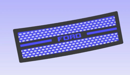 Ford F150 Grill (2009-2014 ) DXF SVG File for Laser or Plasma Cutting ...