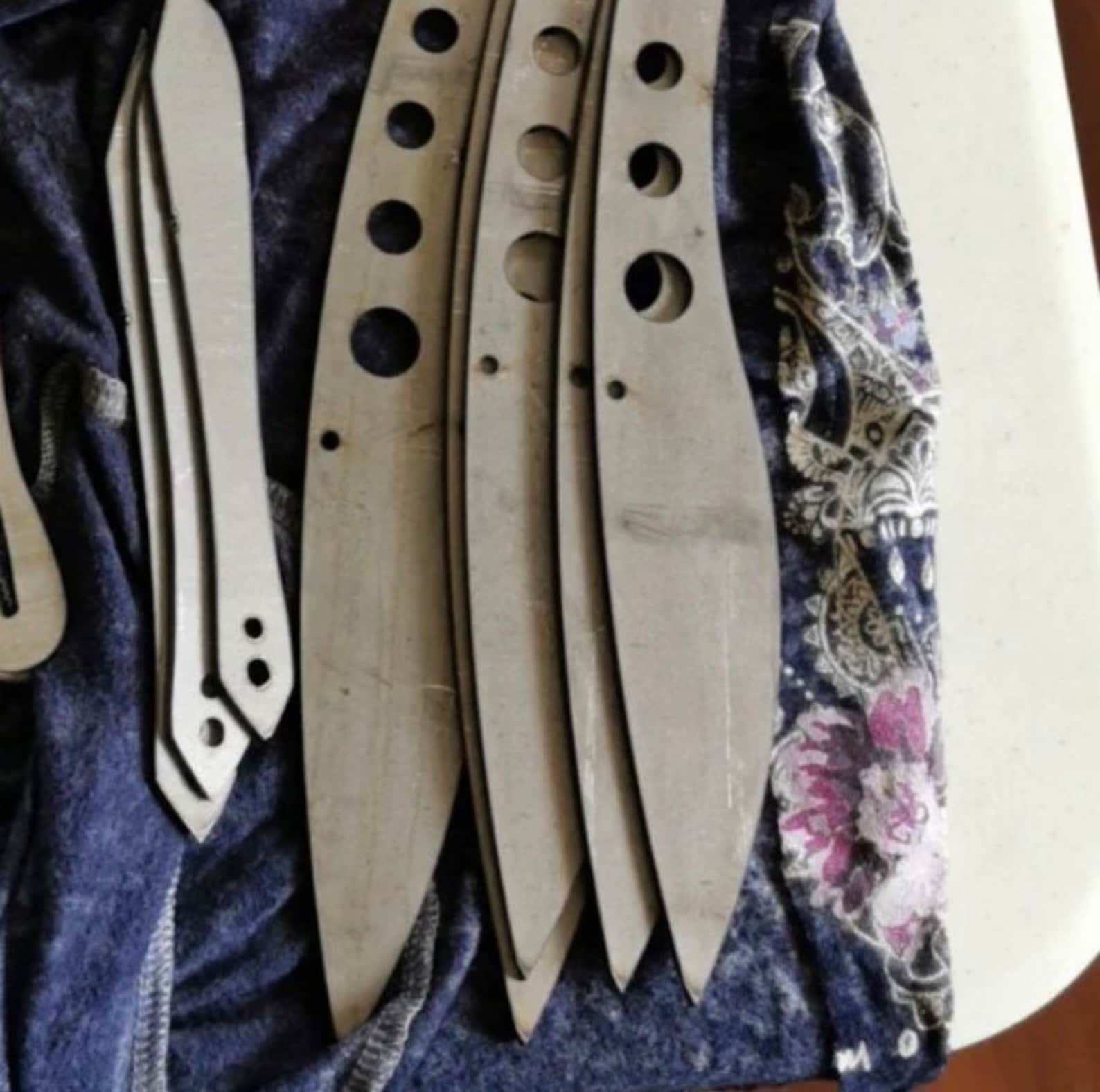 Blade Knife DXF File for Laser, 31 Digital Files, Waterjet, and Plasma ...