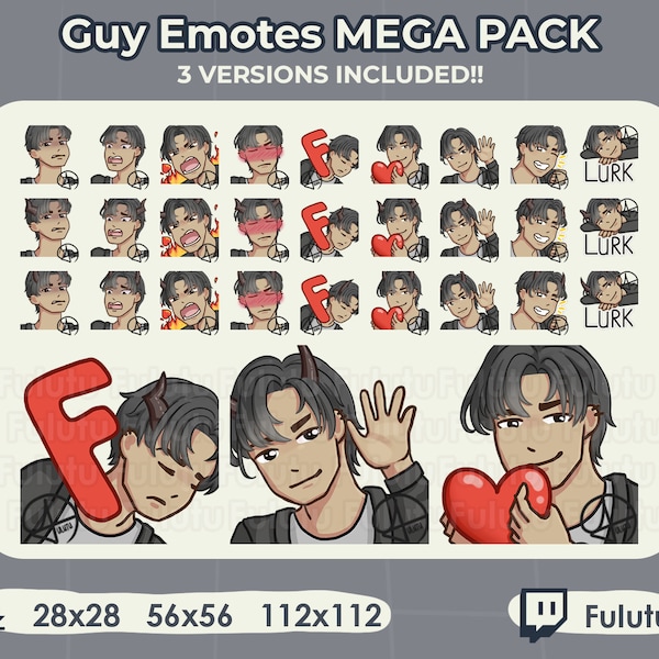 Black Male Twitch Emotes - Etsy