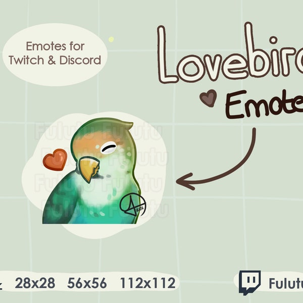 Parrot Emotes Twitch - Etsy