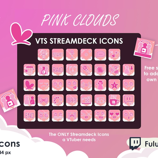 Stream Deck Icons - Etsy