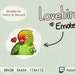 Budgie Lutino Heart Emote Twitch Discord Youtube Kawaii Cute Bird Birb ...
