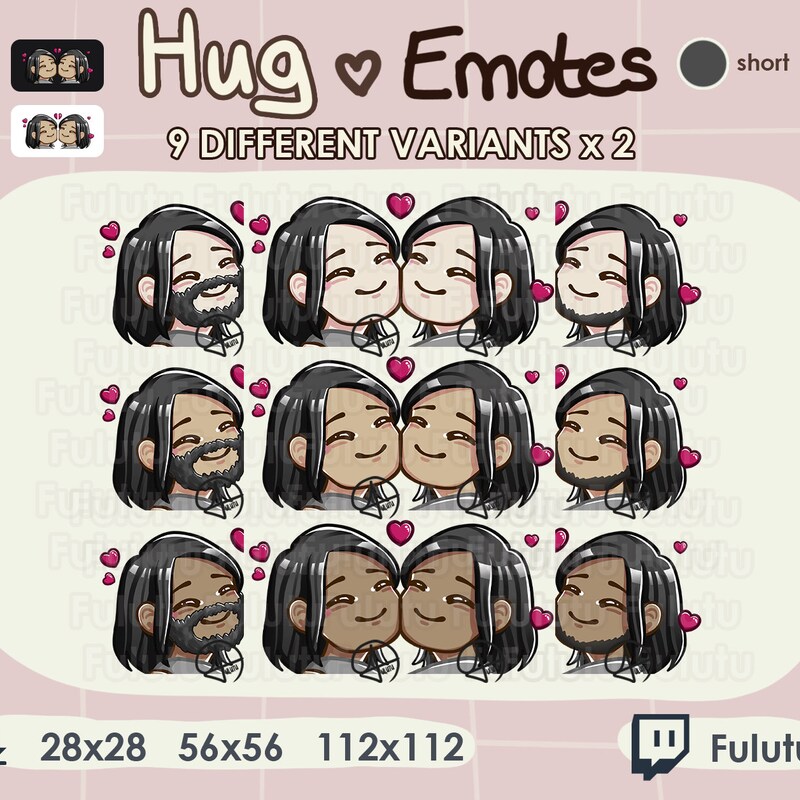 Vtuber Beard - Etsy