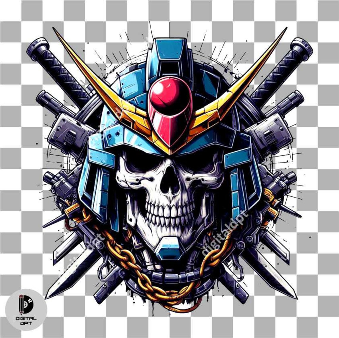 Skull / Skeleton Custom Design for T-shirts,jacket, Posters, Etc, PNG ...