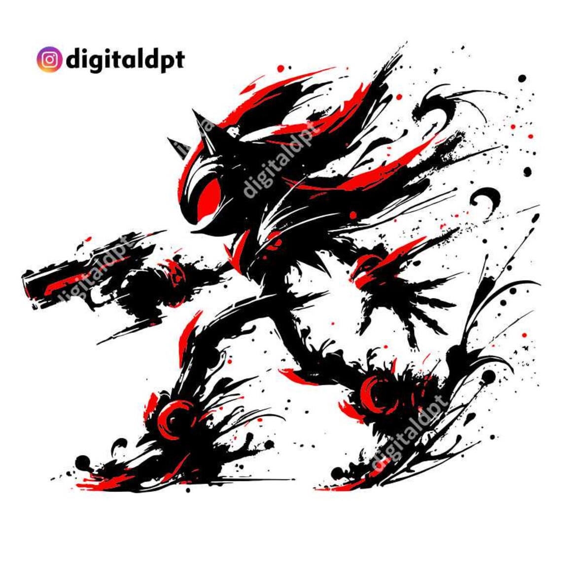 Shadow Digital Clipart Design, Shadow PNG Transparent File, Design for ...