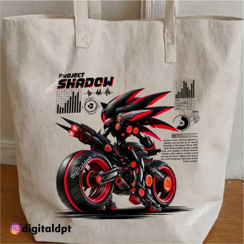 Shadow the Hedgehog PNG: Fan Art Clipart (transparent File) - Etsy