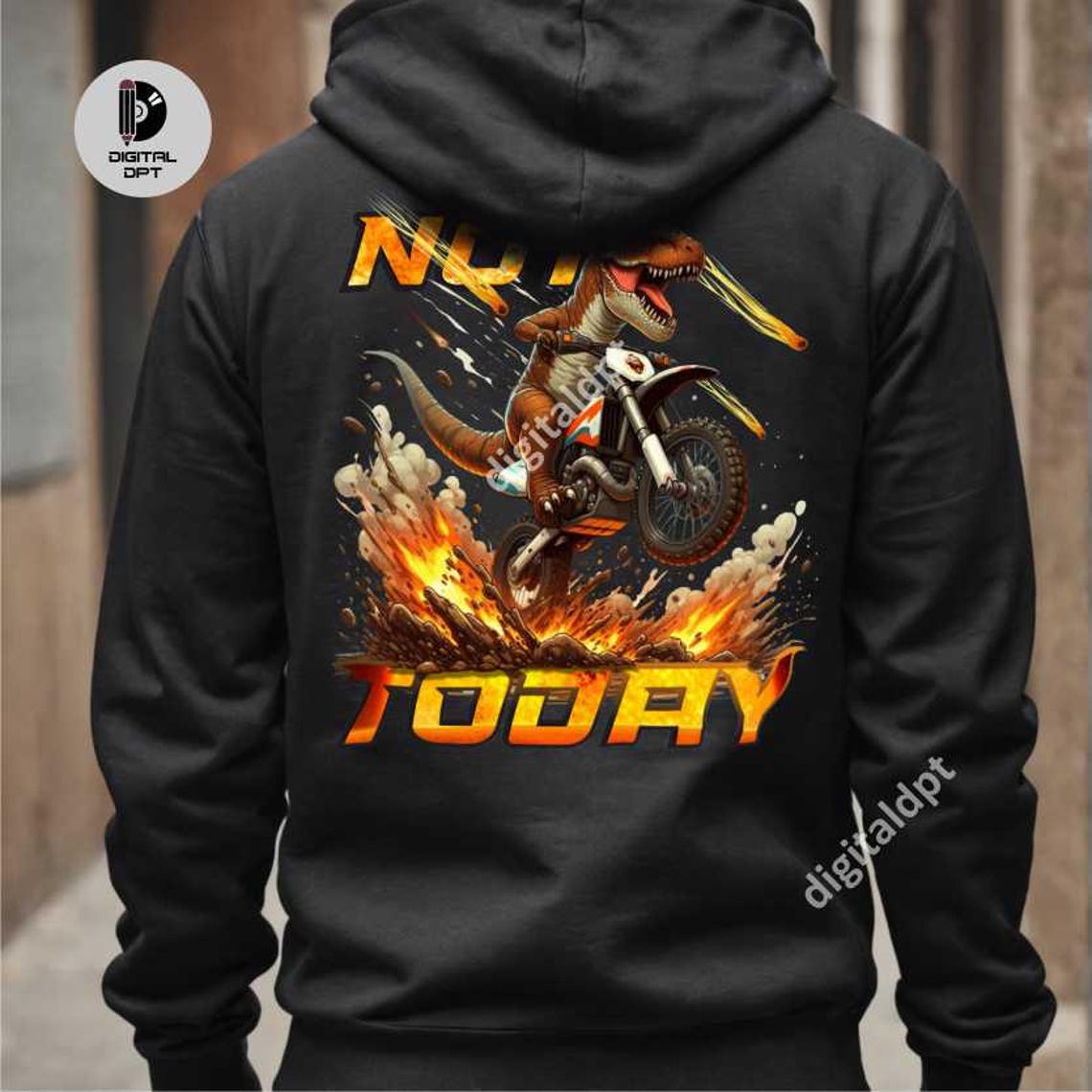 Motivational T-rex Clipart, Cool Dinosaur Design,dino Clipart Png ...