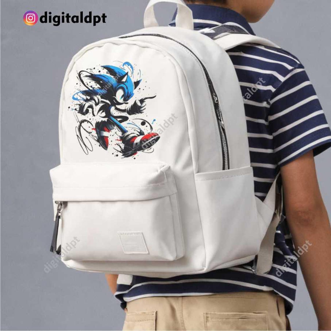 Sonic the Hedgehog Clipart, Sonic PNG Transparent File, Sonic Custom ...