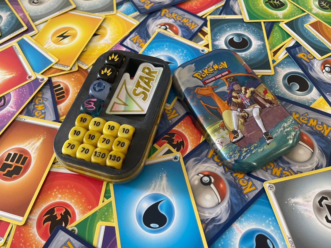 3D Printed Pokémon Mini Tin Dice and Indicator Insert - Etsy