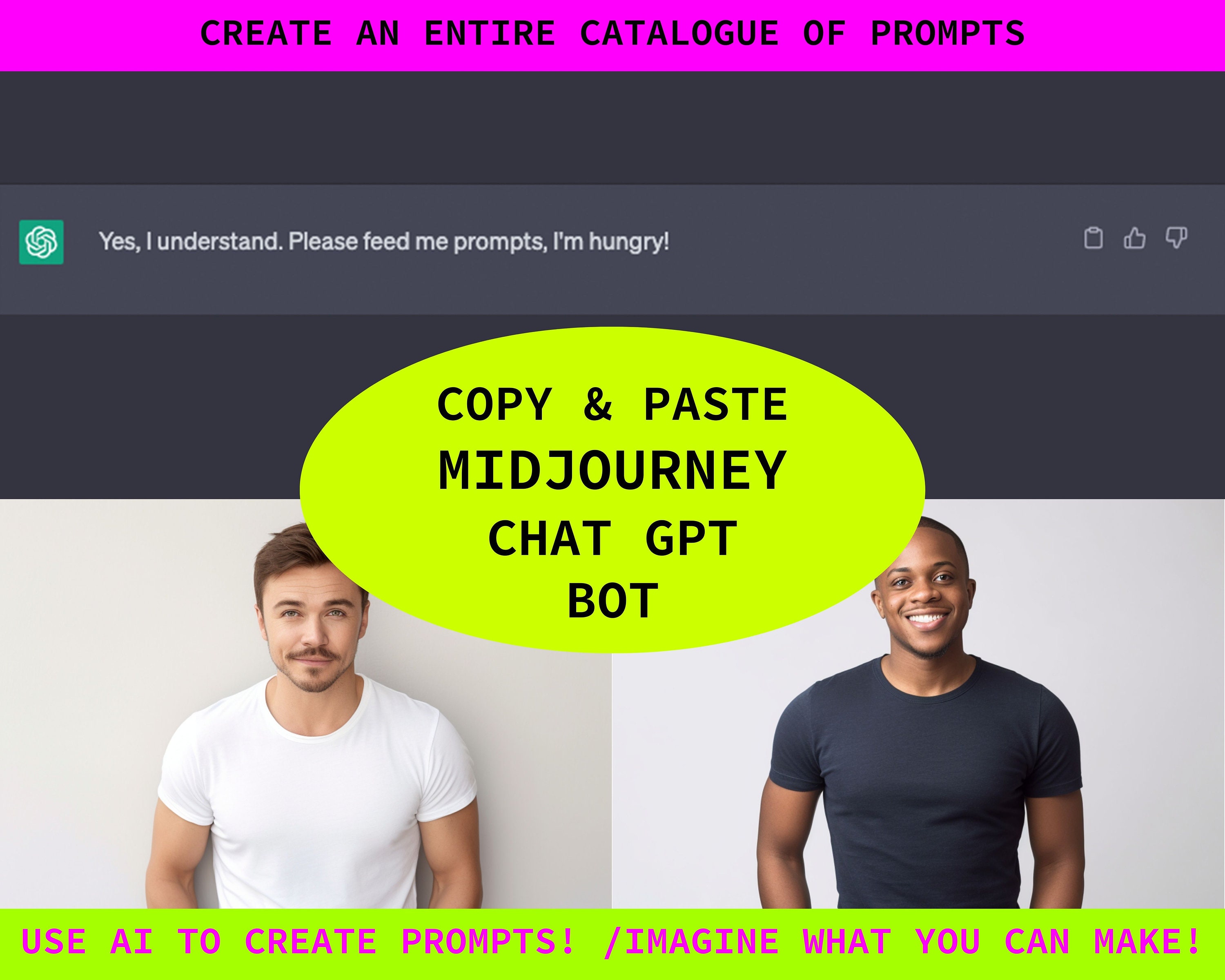 Chat GPT Midjourney V5 Prompt Generator. Use Chatgpt With - Etsy Canada