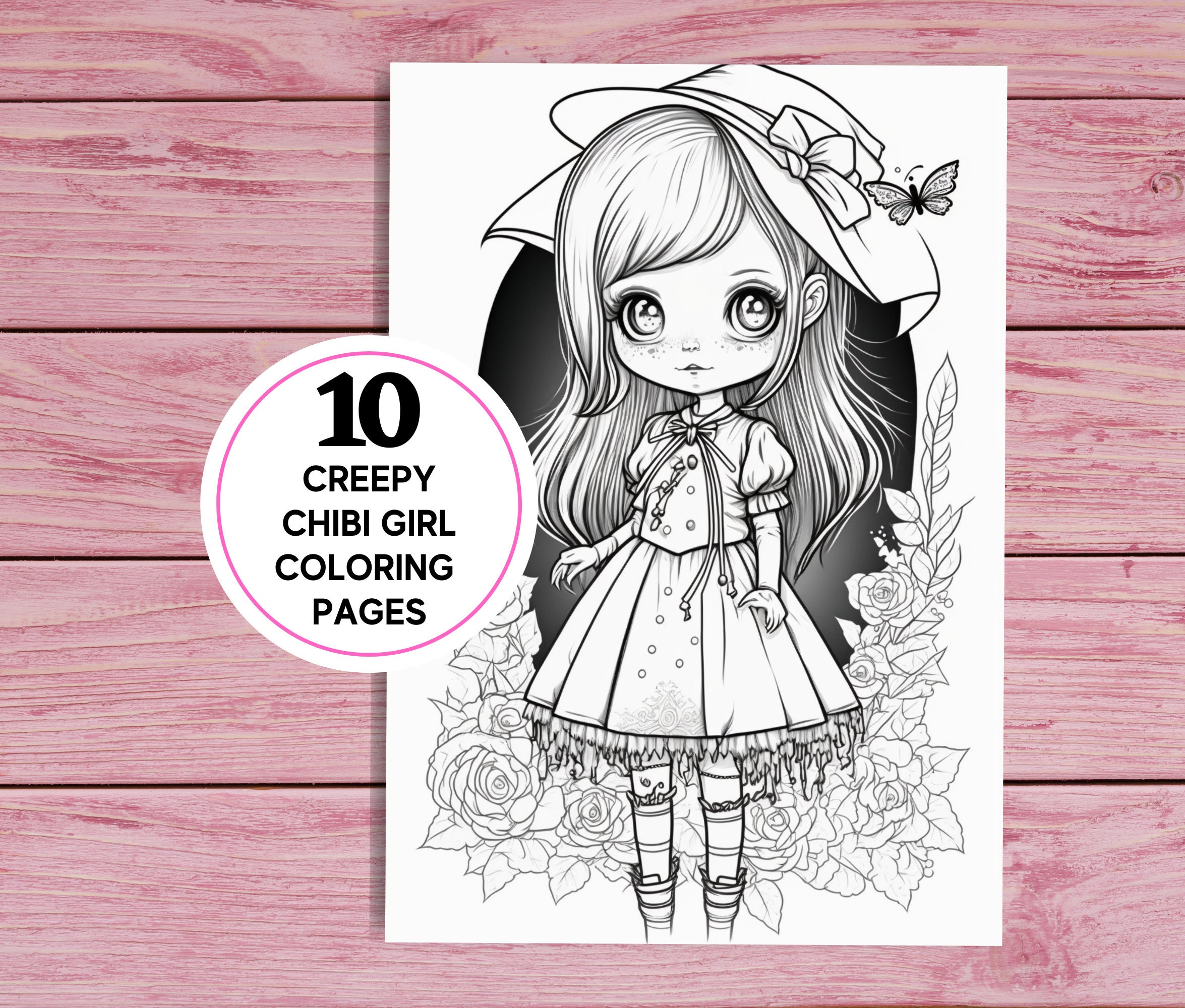 Creepy Chibi Girl