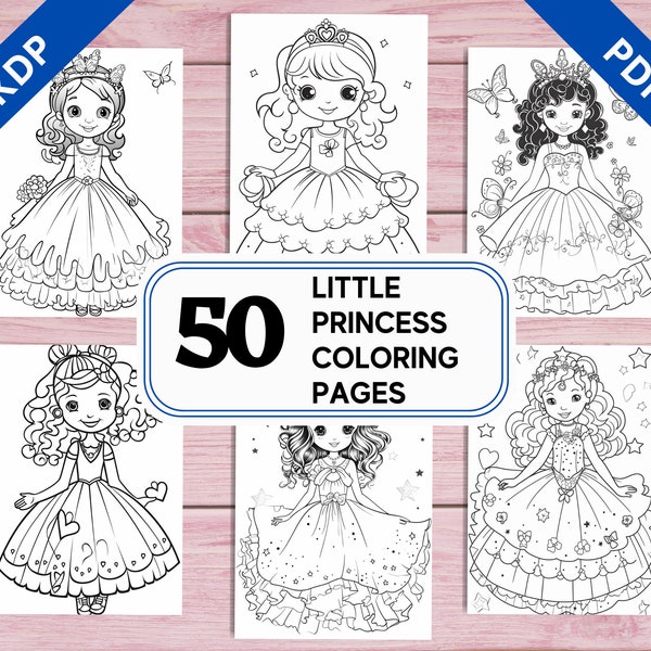 Little Princess Book - Etsy