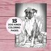 Dog Kings - Royals - 15 Coloring Pages for Kids and Adults | Printable ...