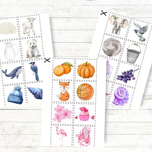 Colors - Cut and Paste - Matching Sorting Worksheet| Color Matching ...