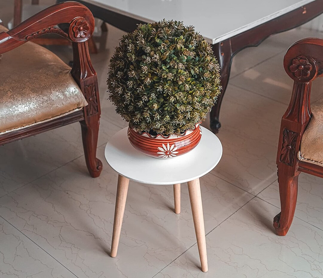 Canwood Crafts Wooden Side Table Multi Purpose End Table - Etsy