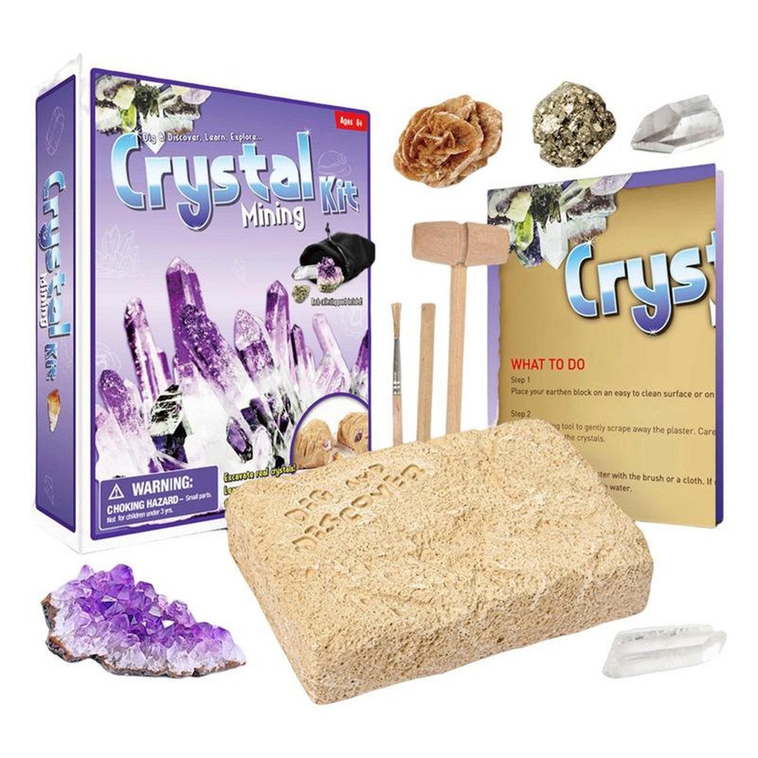 Gemstone Dig Kit for Digging Educational Toys Science Kit Stem - Etsy