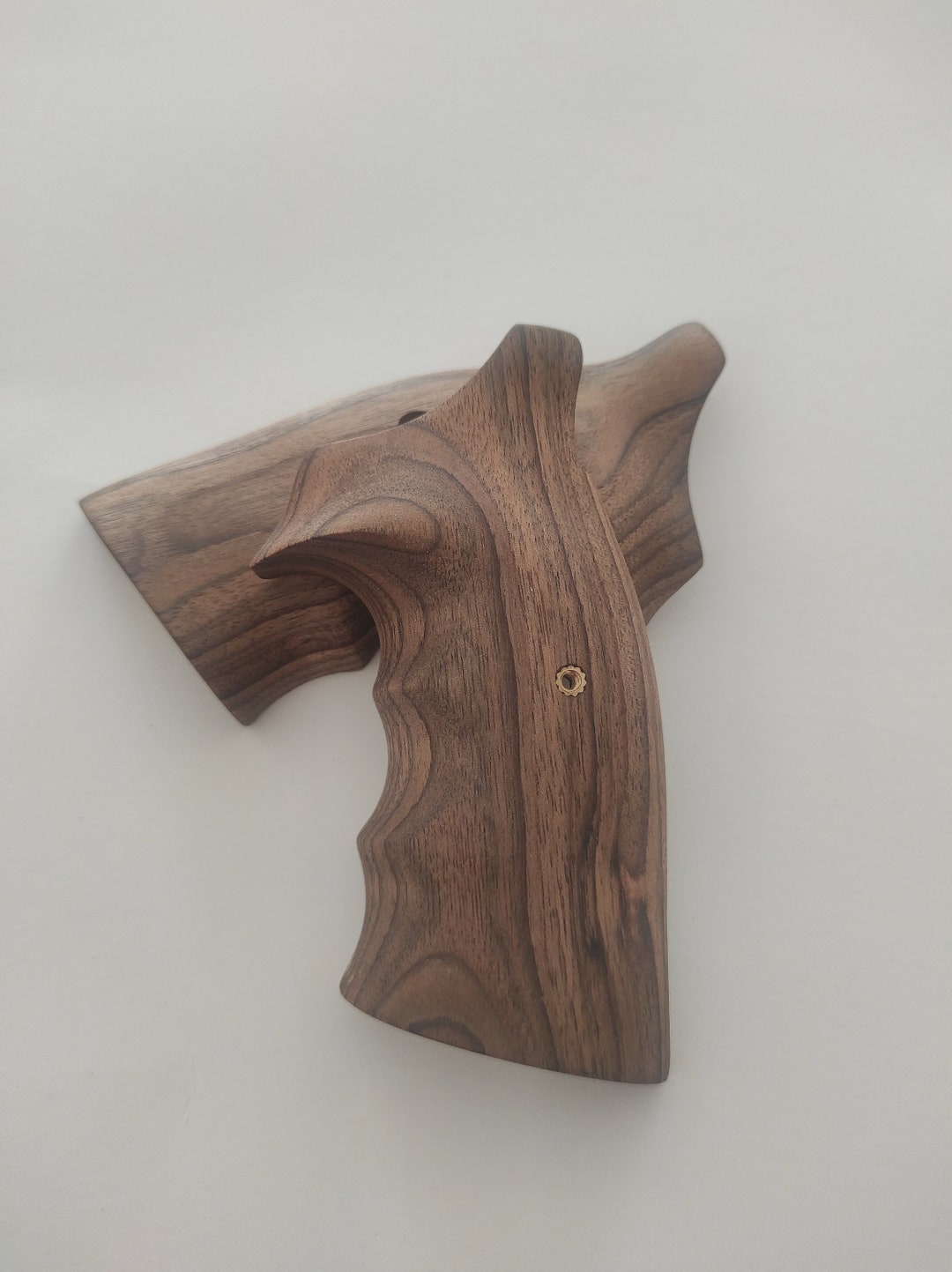SMITH WESSON KL Frame Roundbutt Grips, Walnut Wood, Cnc Made, Natural Surface Oil - Etsy