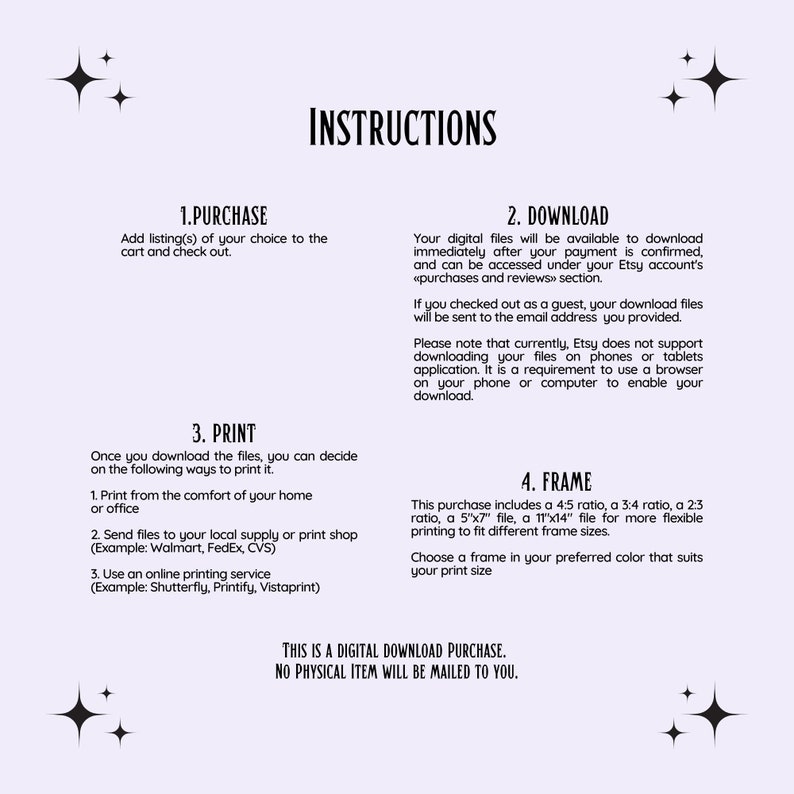 Spiritual Awakening Art Print, Mindfulness Wall Decor (digital Download ...