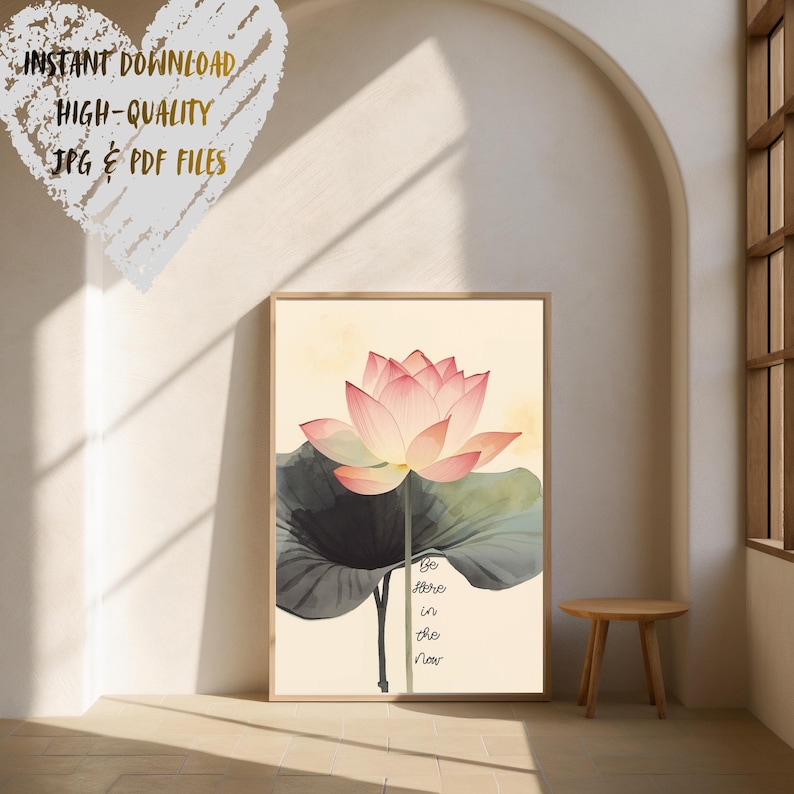 Yoga Studio Art Prints, Set of 3, Meditation Decor (digital Download ...